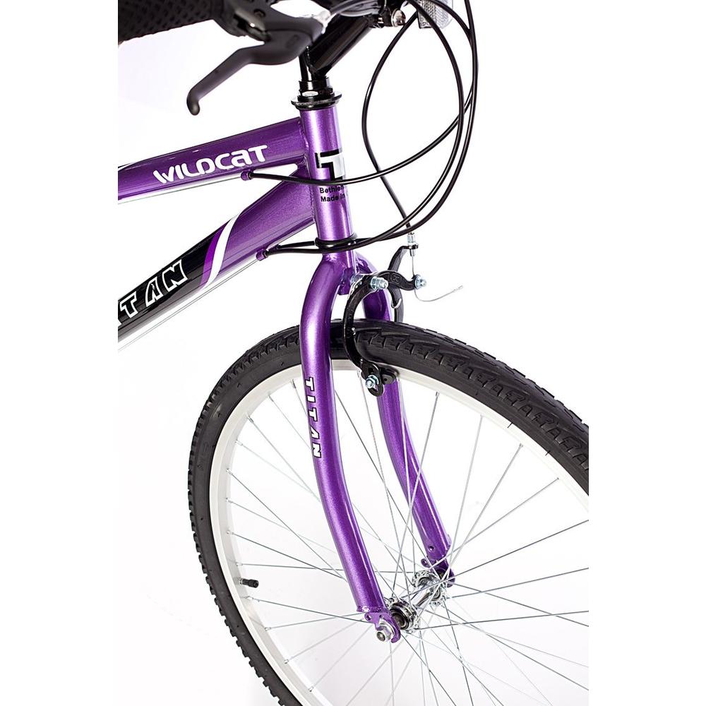 Titan Wildcat Ladies Mountain Bike Purple & Black