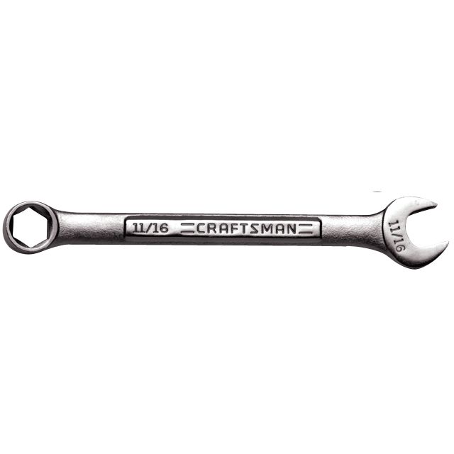 UPC 714994443889 - Craftsman 11/16 in. Wrench, 6 pt. Combination ...