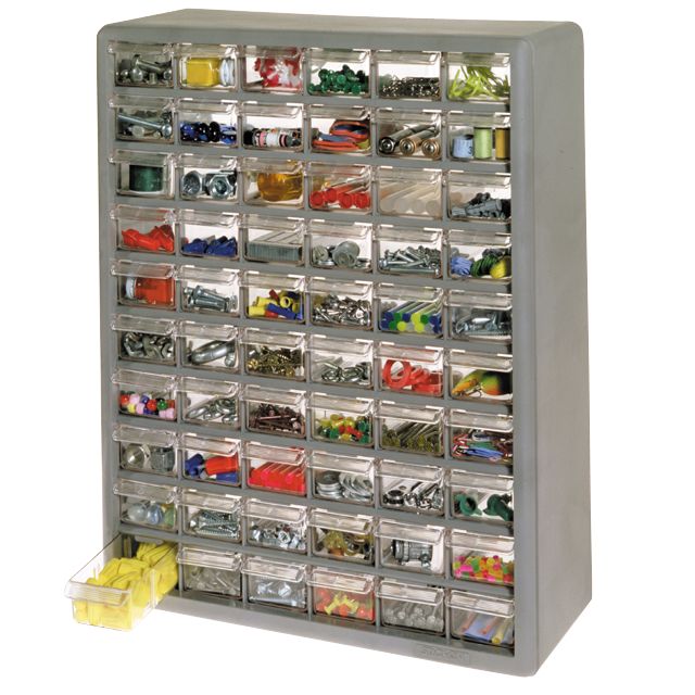 UPC 085529000441 - Stack-On DS-60 60 Drawer Storage Cabinet | upcitemdb.com