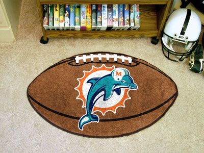 Fanmats Miami Dolphins Football Mat