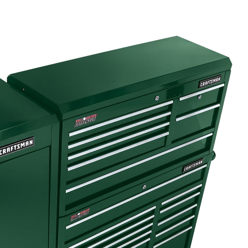 Craftsman 40" 7-Drawer Ball-Bearing Tool Chest - Forest Green