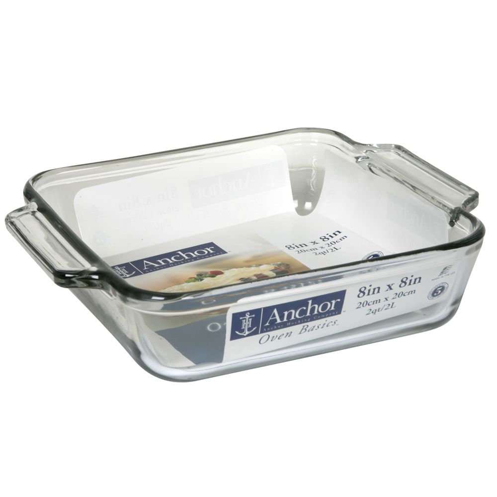 Anchor Hocking Oven Basics Bakeware, 8 x 8 Inch, 1 each
