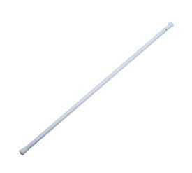 Round Spring Tension Rod White