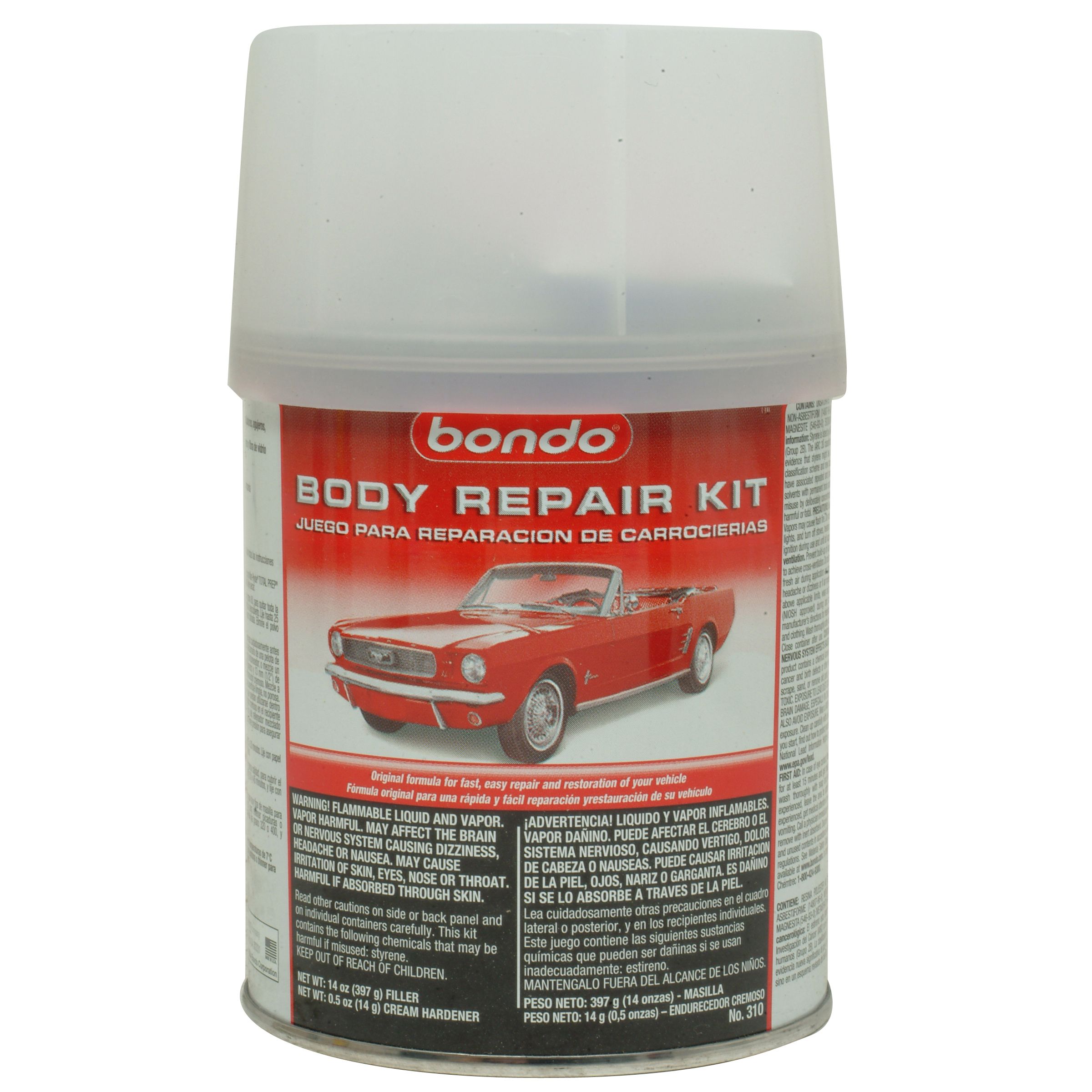 Automotive Body Filler Repair Kit - Pint