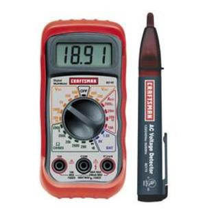 Craftsman Digital Multimeter and Voltage Detector