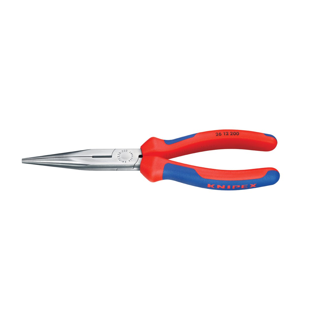 Knipex 8" Long nose plier w/ cutter - comfort grip