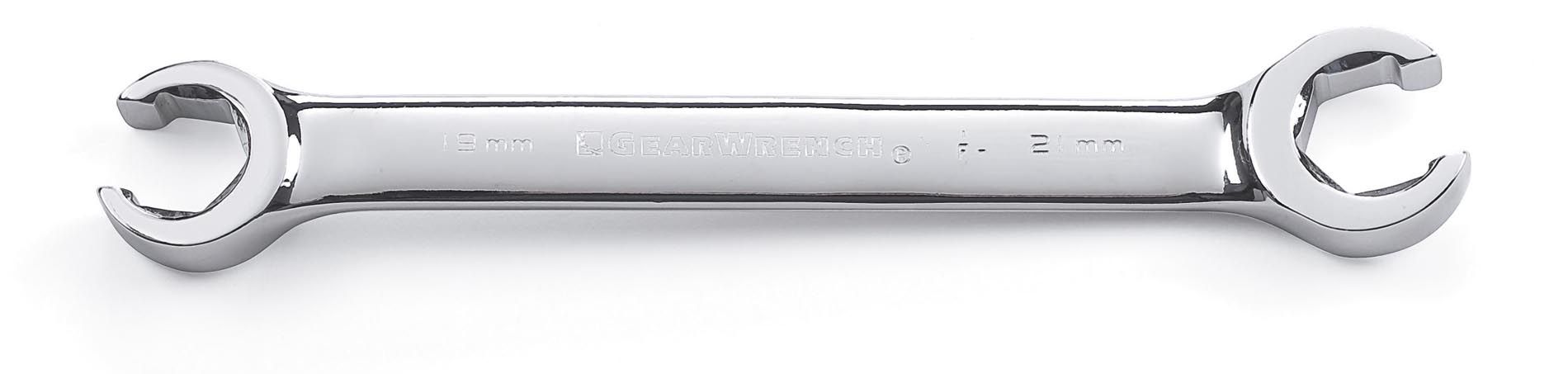 Gearwrench 16mm X 18mm Non Ratcheting Flare Nut Wrench
