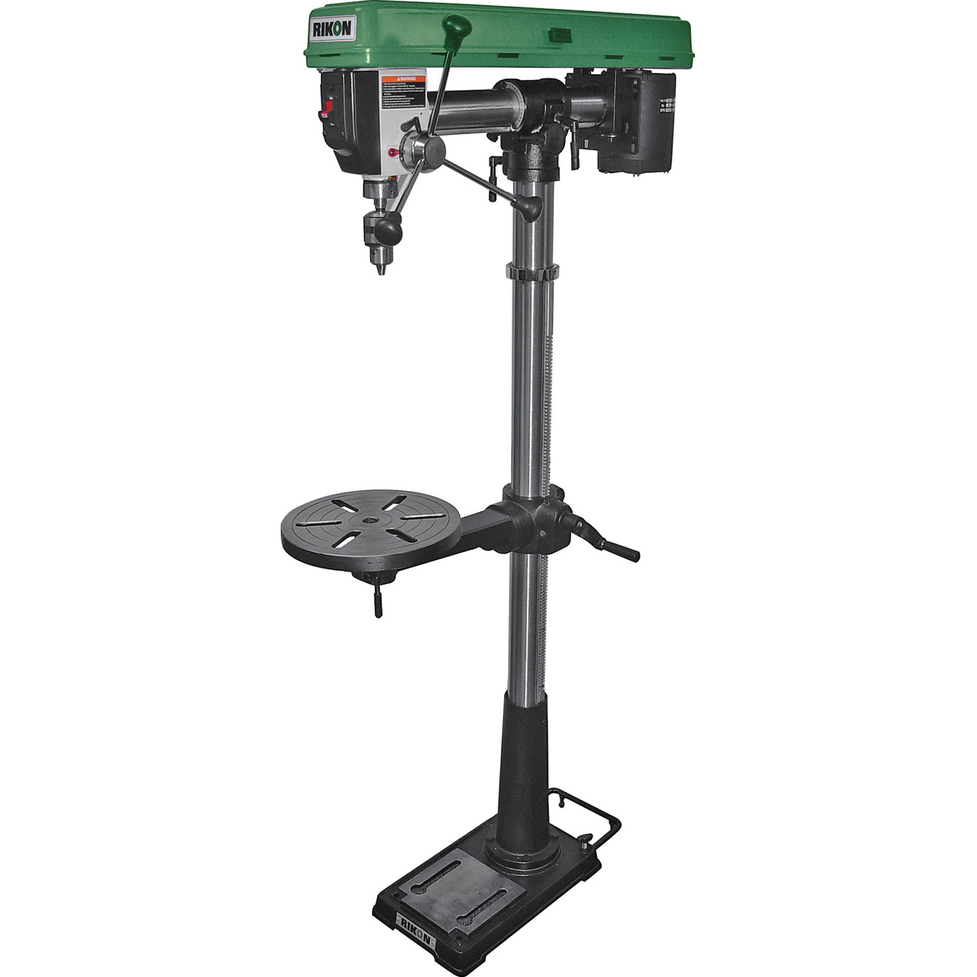 RIKON Power Tools 5-Speed 34" Floor Radial Drill Press (80830)