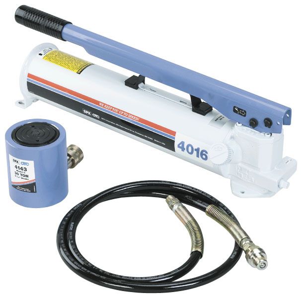 OTC 4175 30-Ton Ram/Pump Set