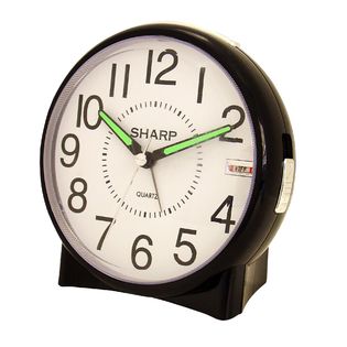 Sharp Quartz Analog Alarm Clock - Home - Home Decor - Decorative ...