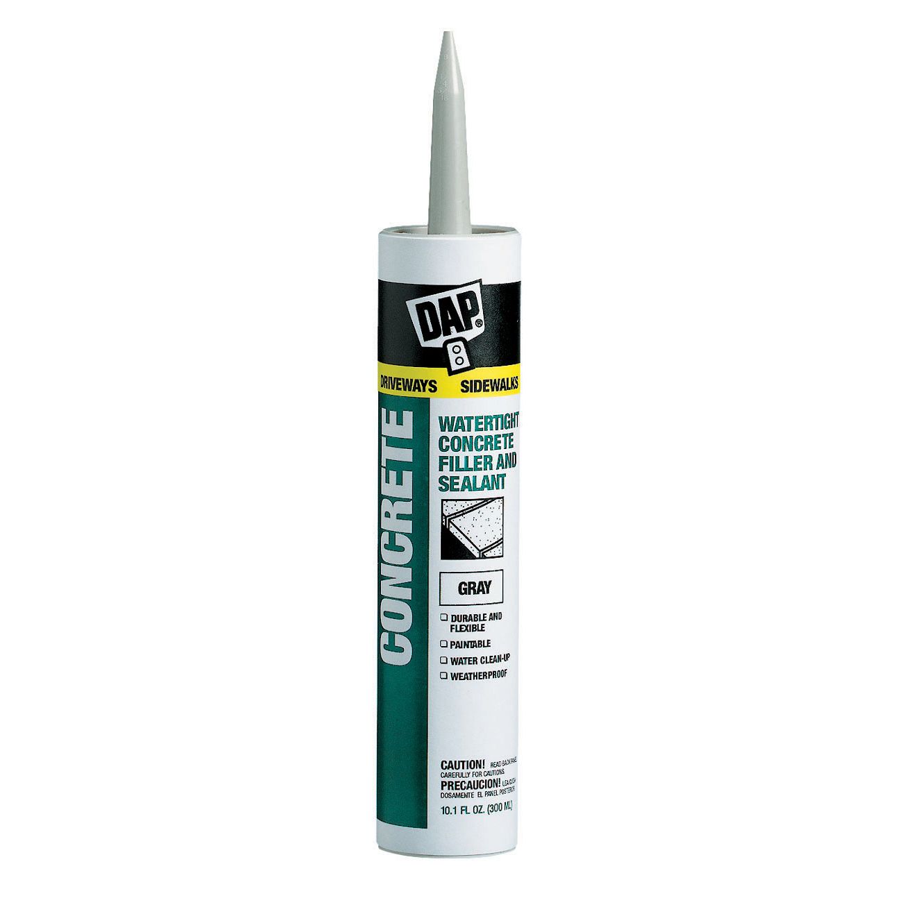 Dap Concrete and Mortar Filler and Sealant, Gray - 10.1 fl. oz.