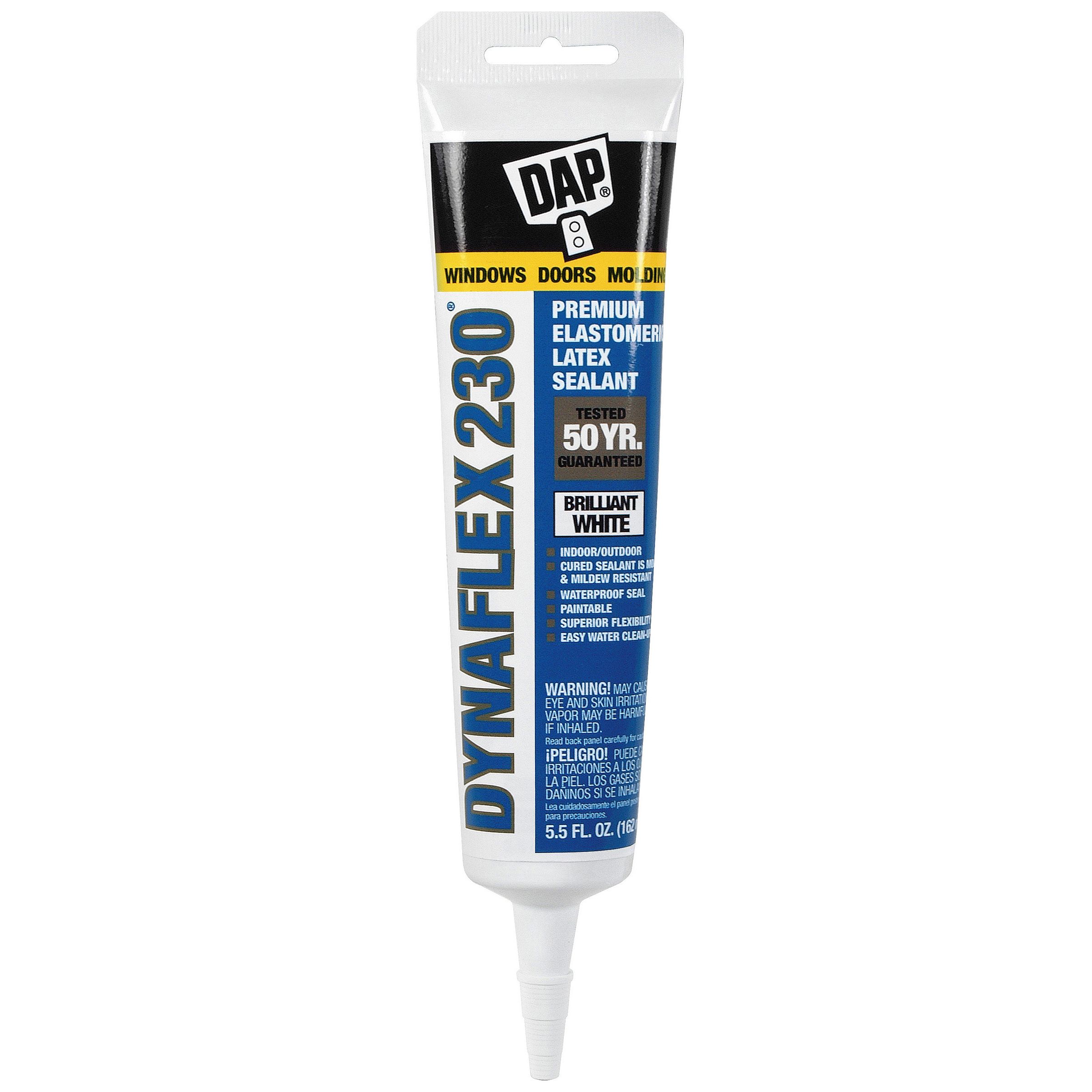 Dap DYNAFLEX 230® Premium Elastomeric Sealant, White - 5.5 fl. oz.