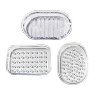 Clear Soap Dish - Round