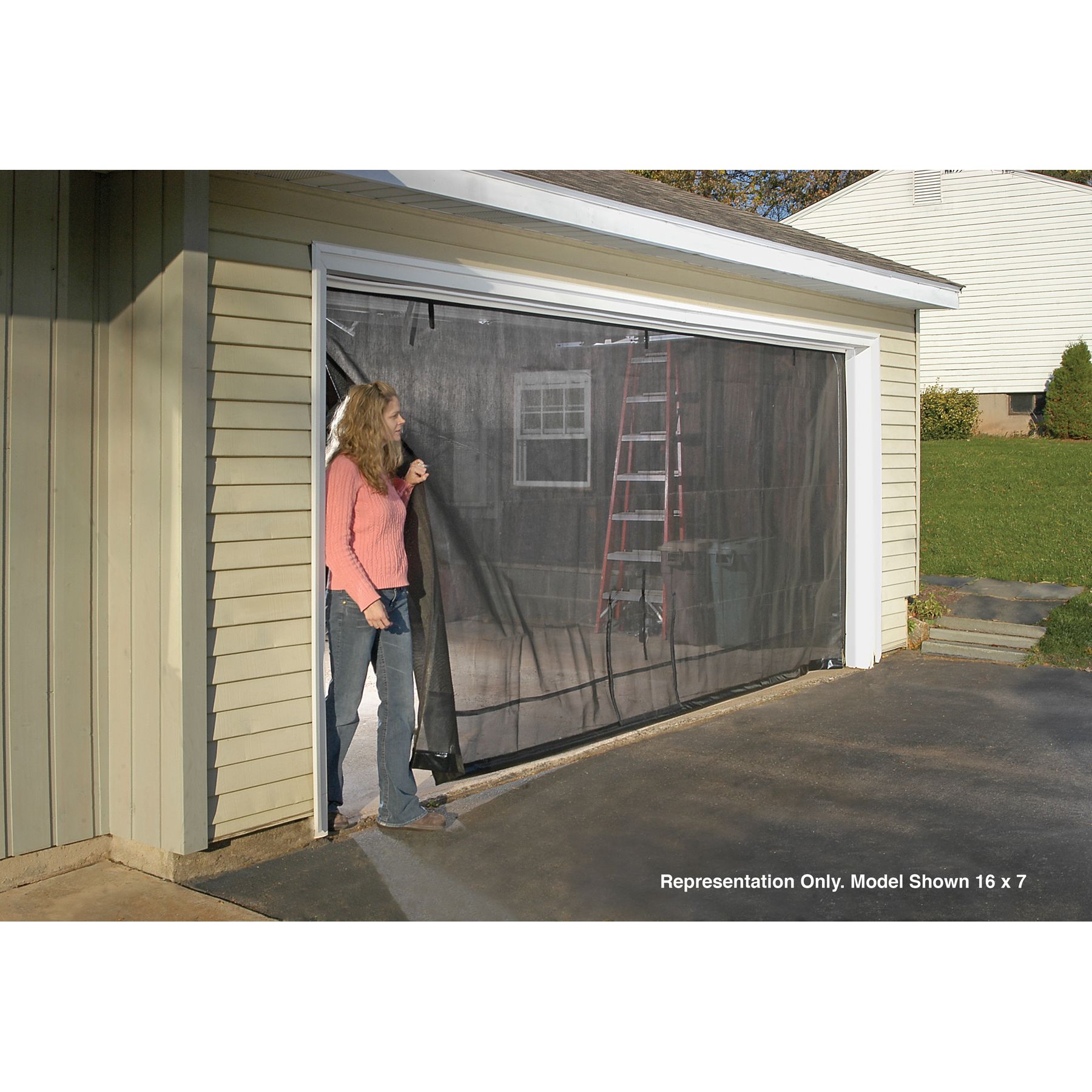 16 Ft. x 8 Ft. Garage Screen Kit