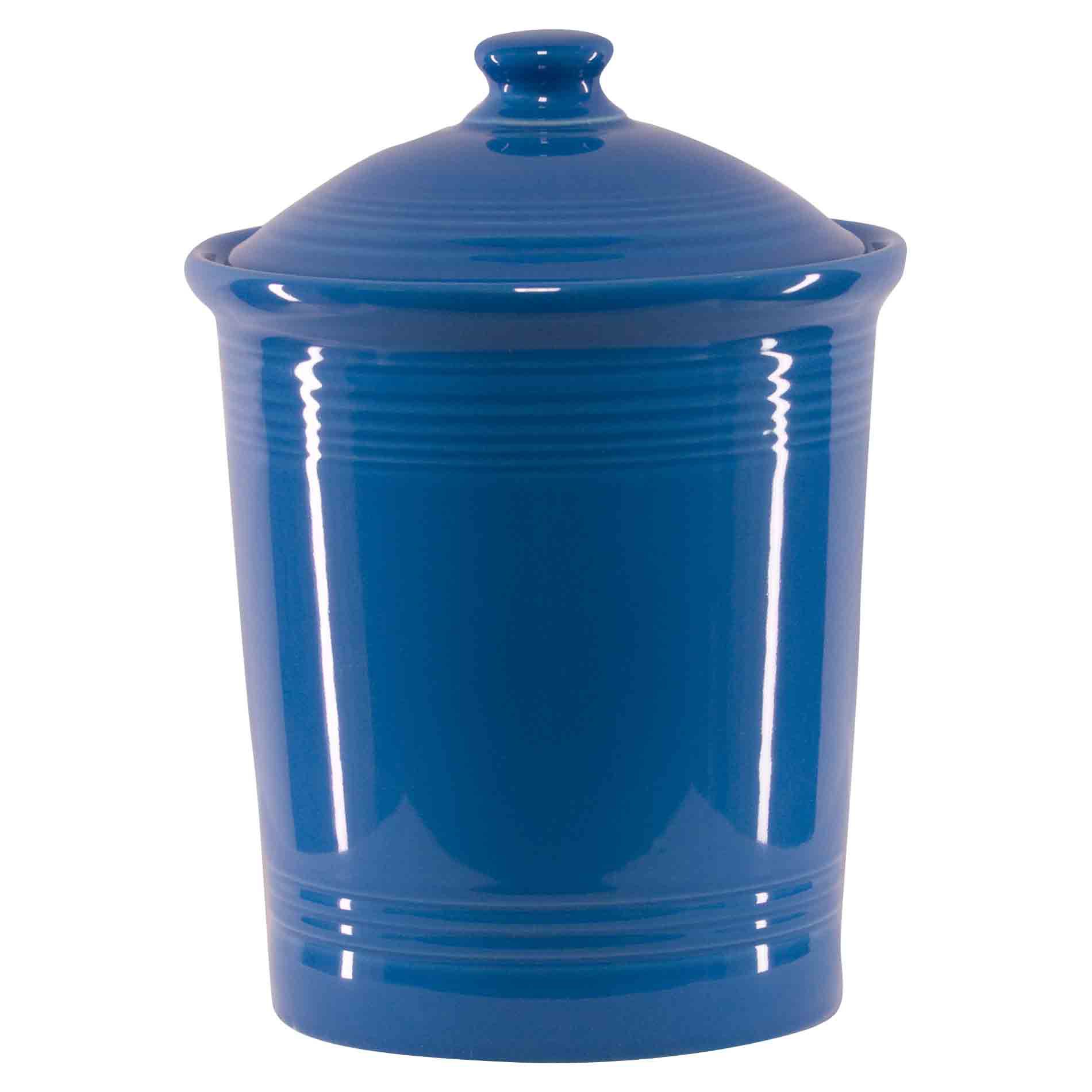 Fiesta Large Canister, Peacock