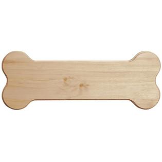 WALNUT HOLLOW 16X6X0.69"-Dog Bone Signboard