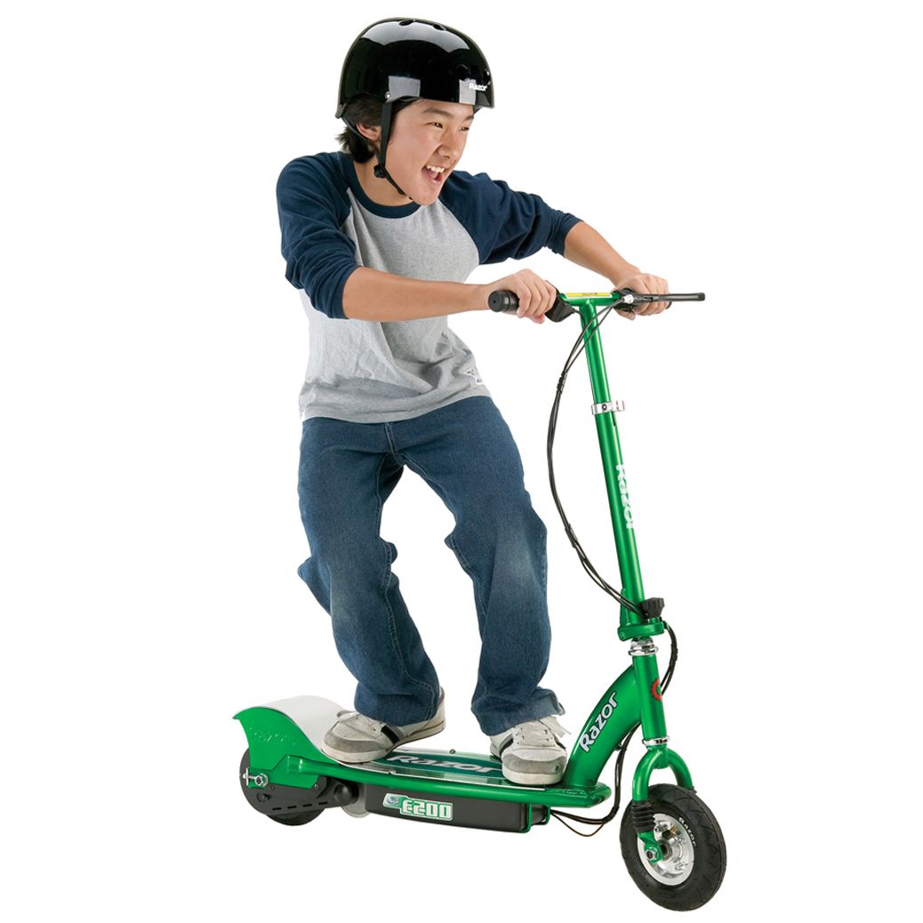 Razor&trade E200 Electric Scooter-Green