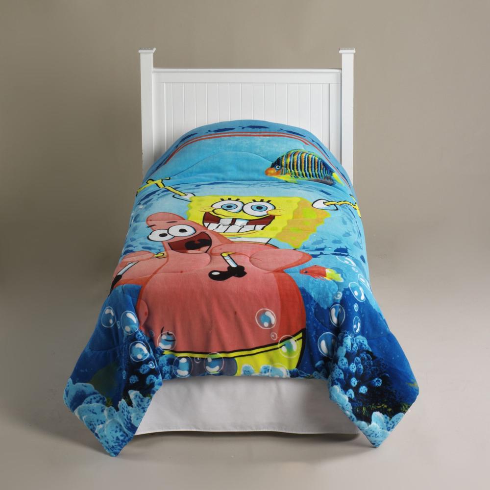 Nickelodeon Spongebob Supersoft Twin/Full Comforter