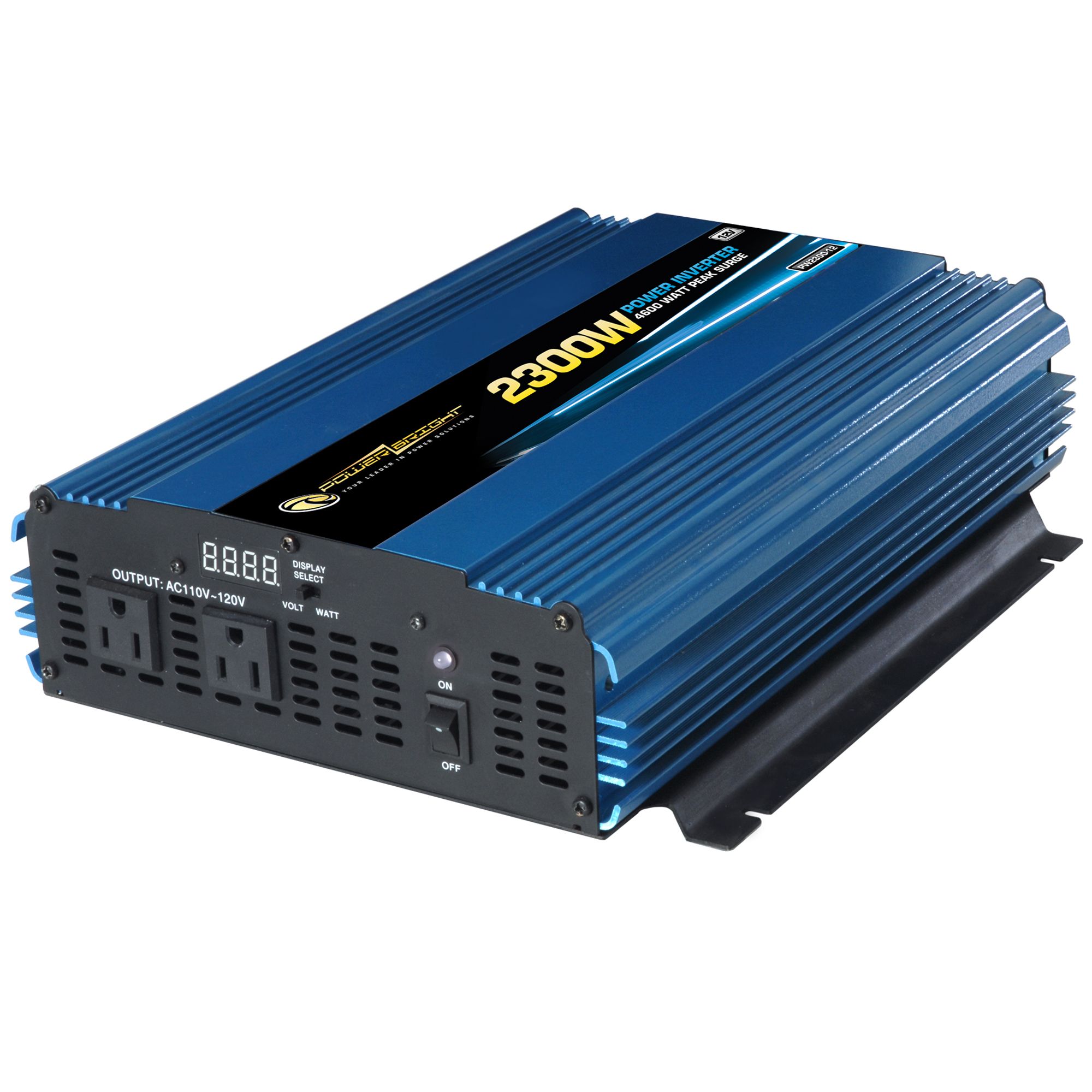 Power Bright POWER INVERTER 2300 WATT 12V DC TO 110V AC