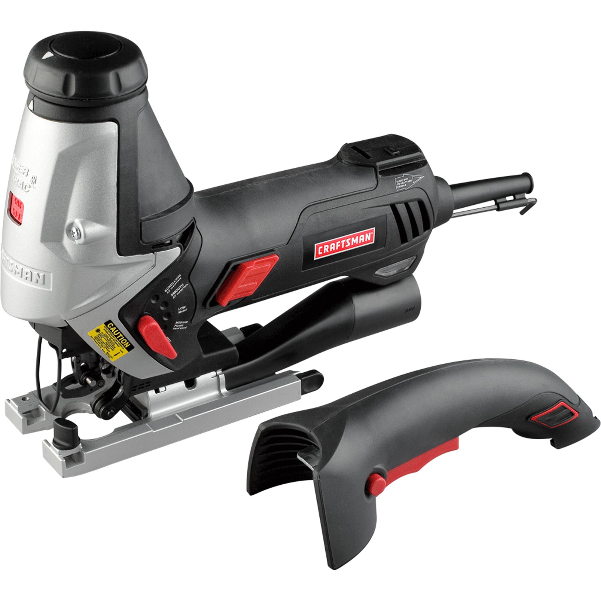 Craftsman 2 in 1 Handle 6.0 Amp/VS Orbital Scrolling Sabre Saw Free ...