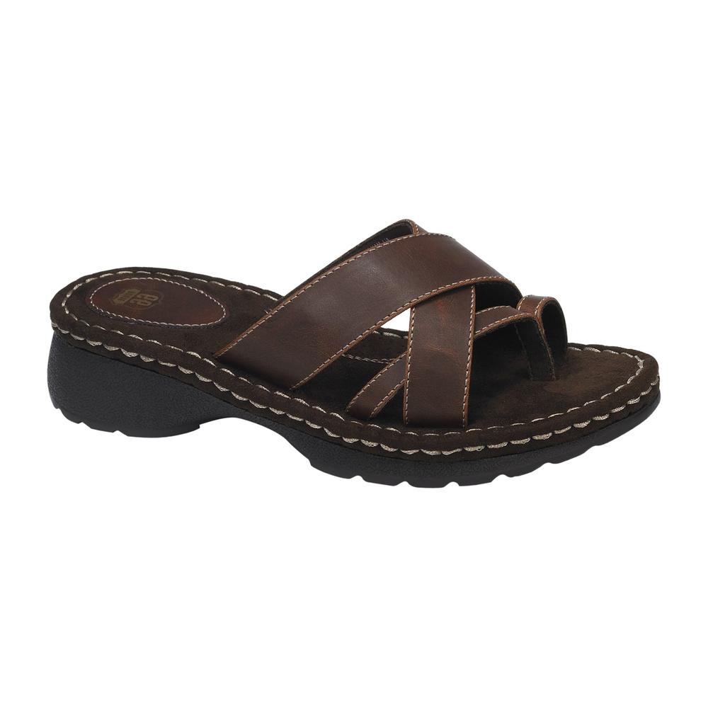 Route 66 Women's Zanda Toe Loop Sandal - Brown