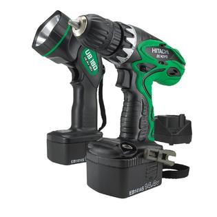 Hitachi 14.4V 3/8 In. Driver Drill Kit with Flashlight - Tools ...