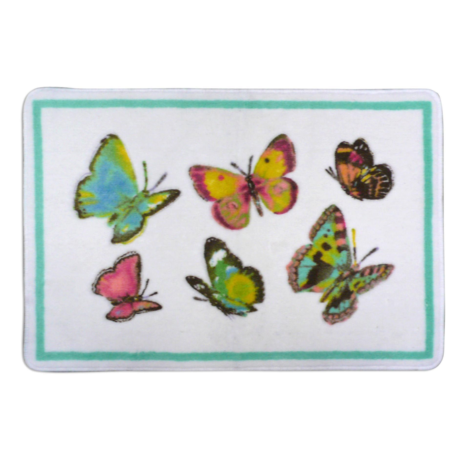 UPC 011244217062 - Essential Home Tahka Butterfly Bath Rug | upcitemdb.com