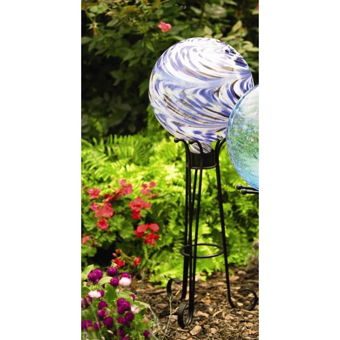 Essential Garden Gid Gazing Ball Swirl