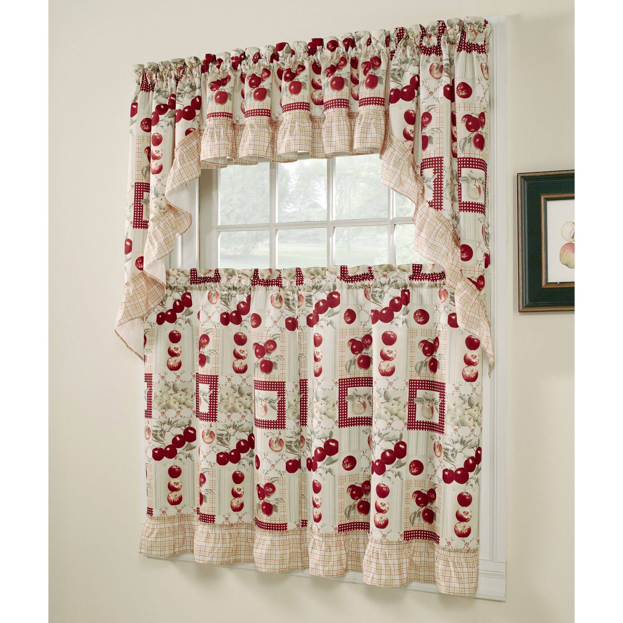 Colormate Apple Window Valance