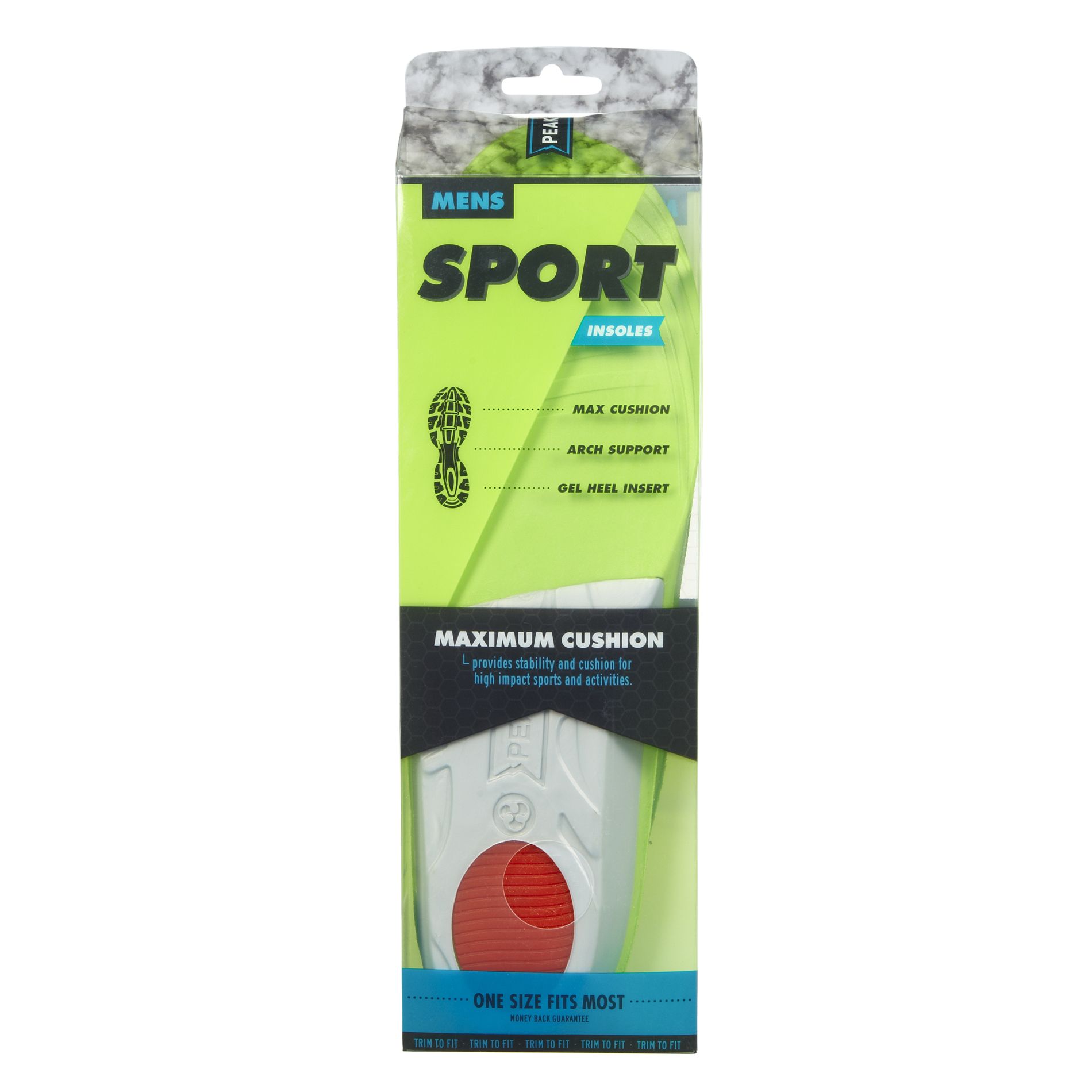 UPC 851953002760 - Peak Men's Sport Insole - CAM CONSUMER PRODUCTS, INC ...