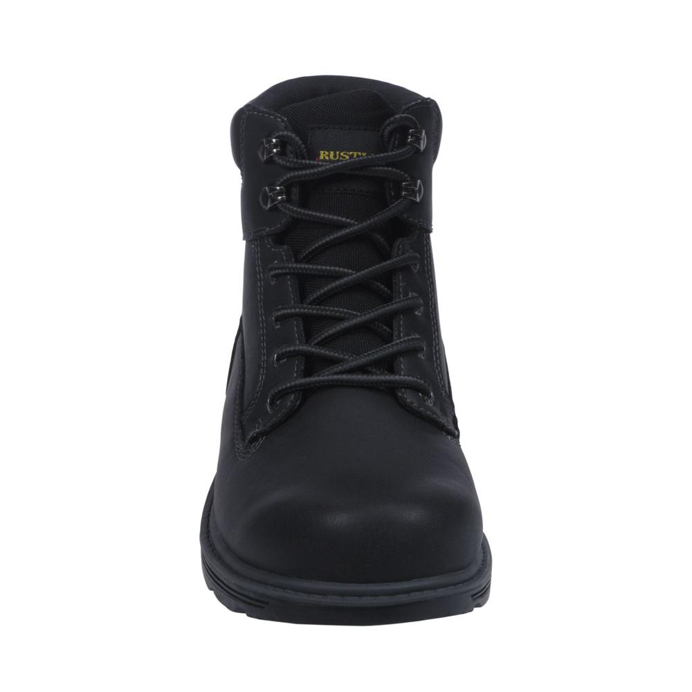 Rustler Men's Nock Work Boot Wide Width - Black