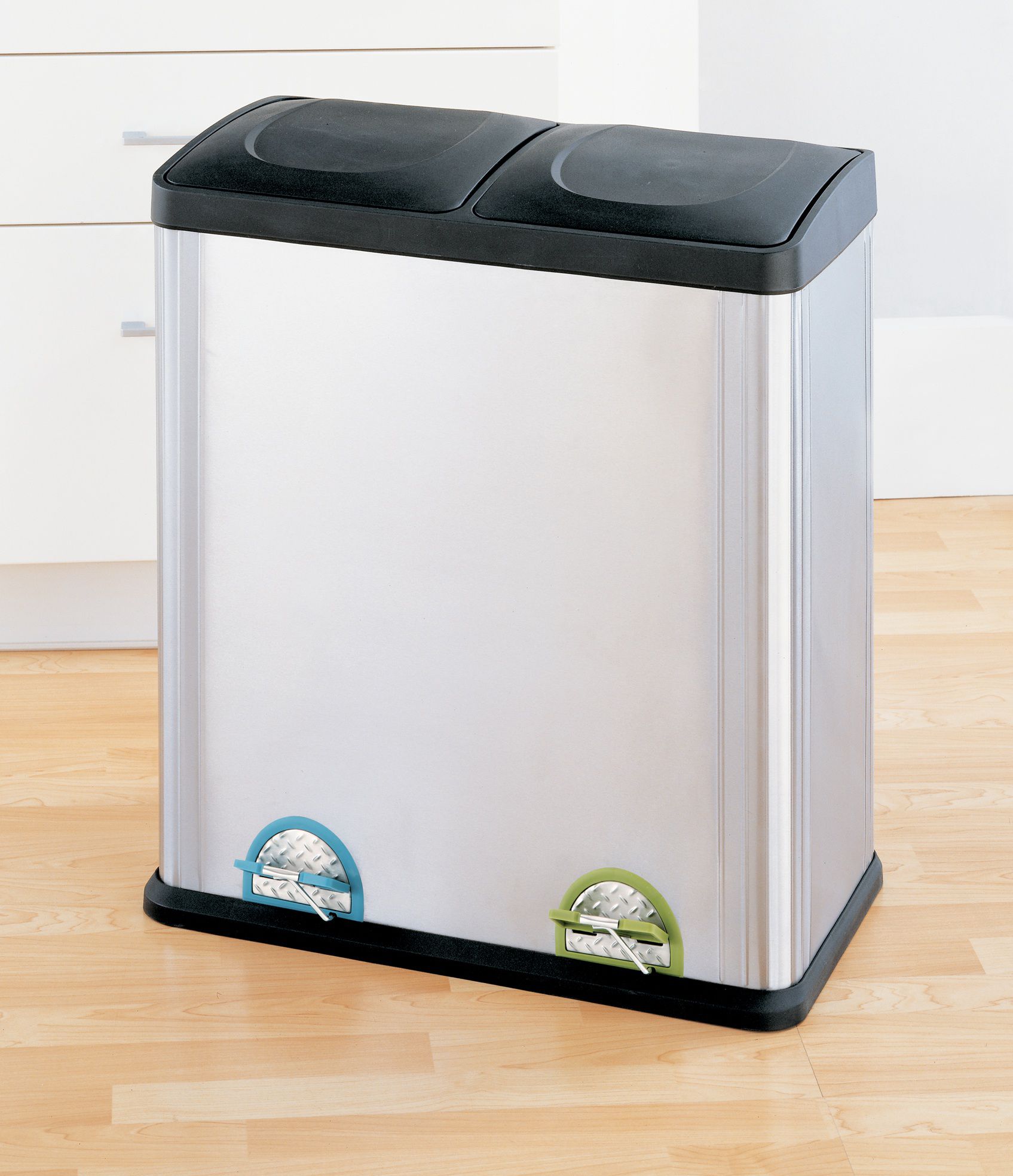 Neu Home 60 Liter 2-Section Recycle Bin