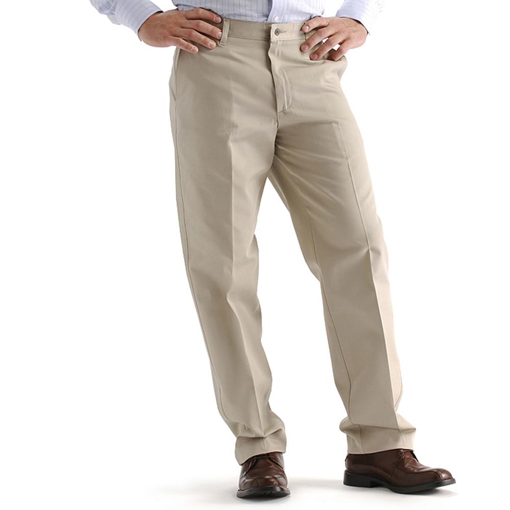 LEE Men's Stain Resistant Straight Leg Performance Pant