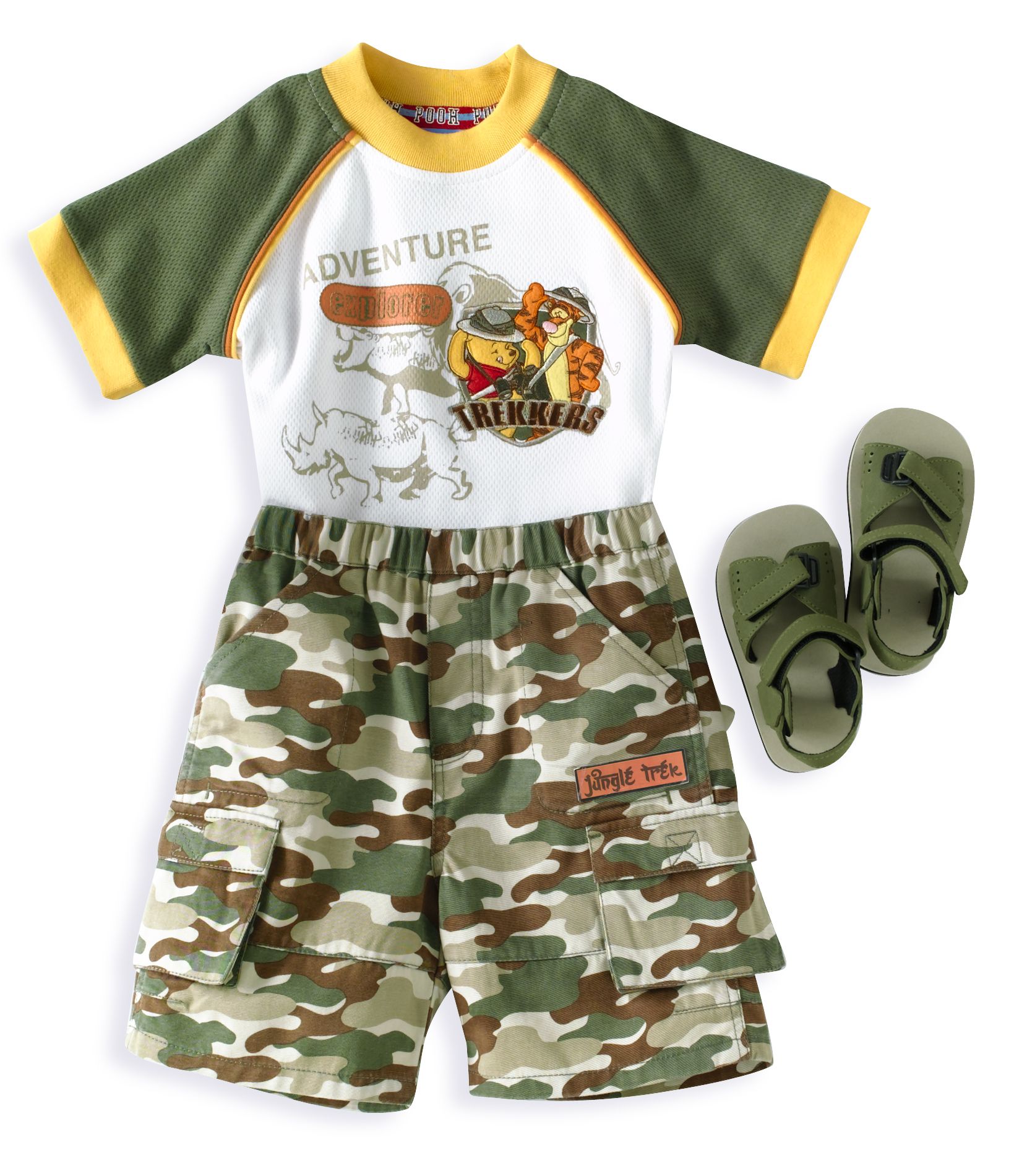 Camouflage Short Set