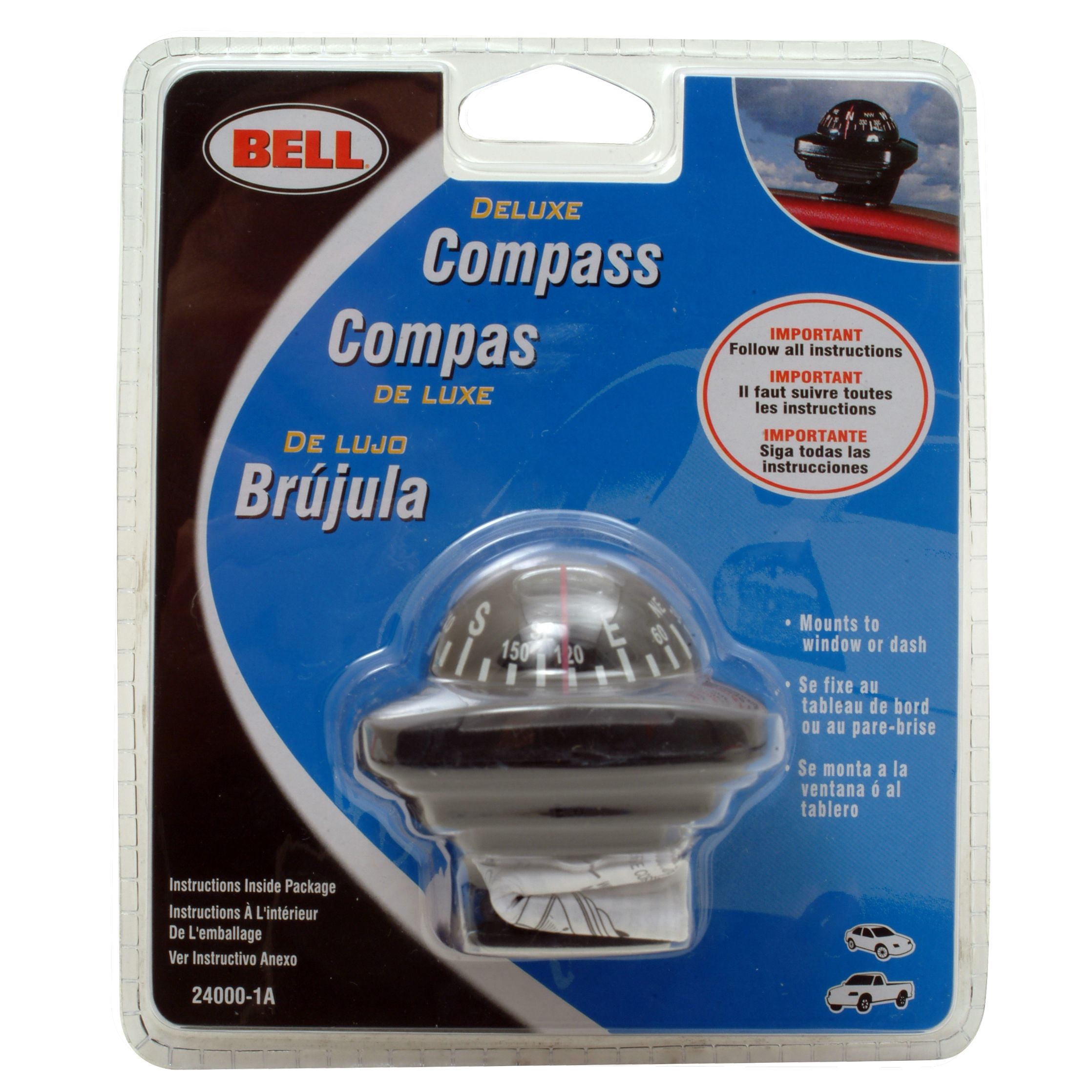 UPC 076027021106 - Bell 22-1-02110-8 Illuminated Commander Compass ...
