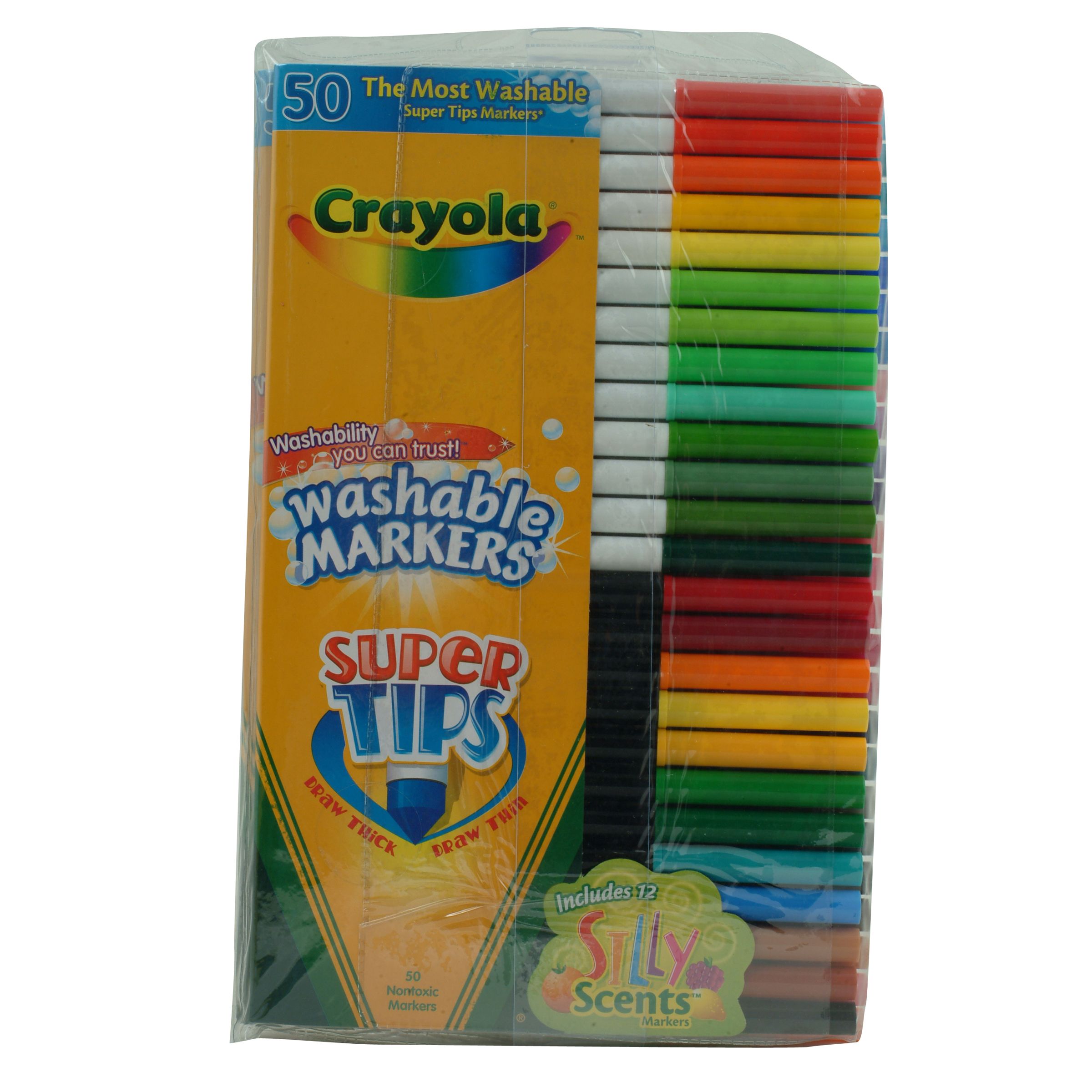 UPC 071662505042 - Crayola Super Tips Washable Markers-50/Pkg ...