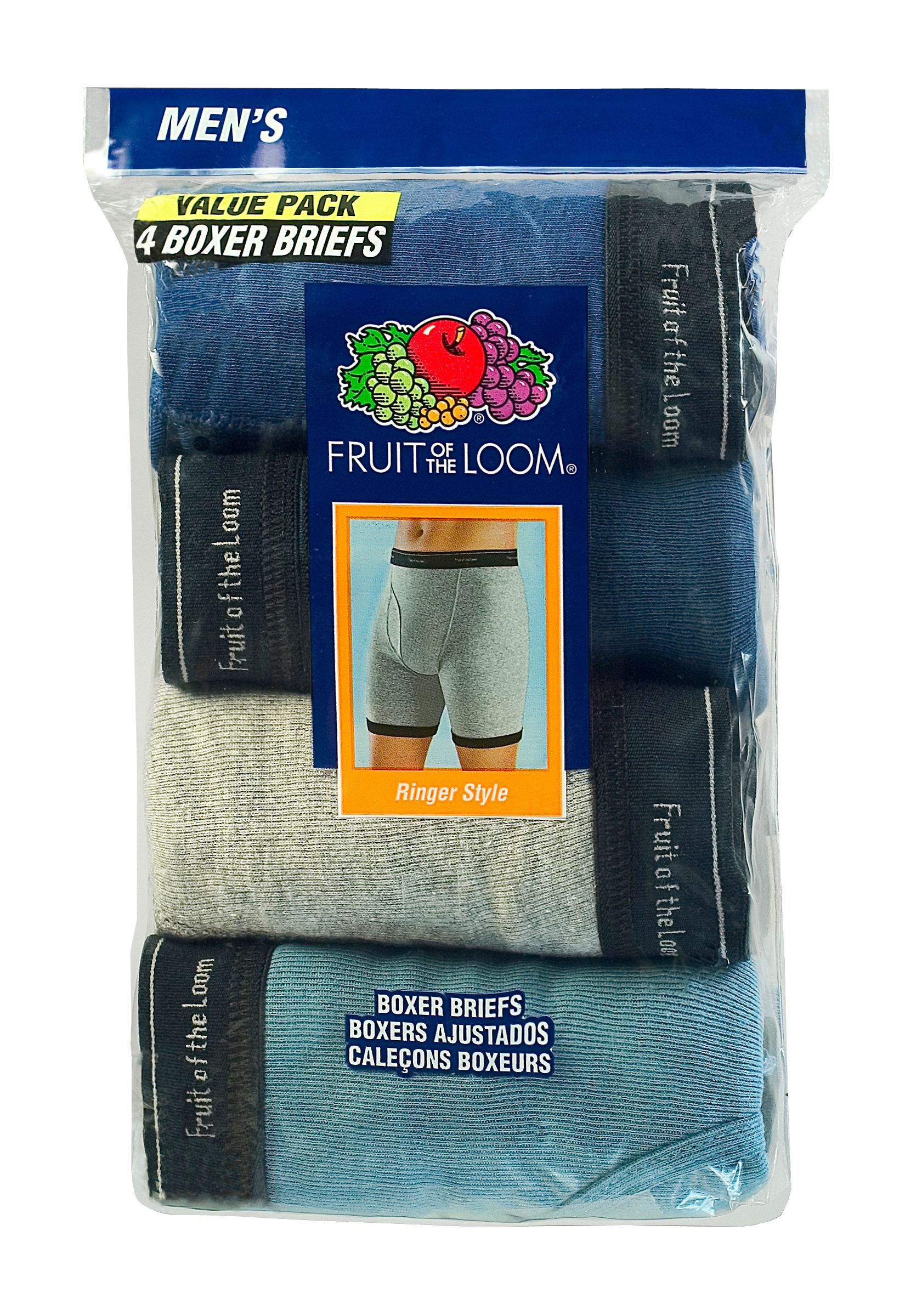 UPC 076031840953 - Fruit of the Loom Men's Ringer Style Boxer Brief ...