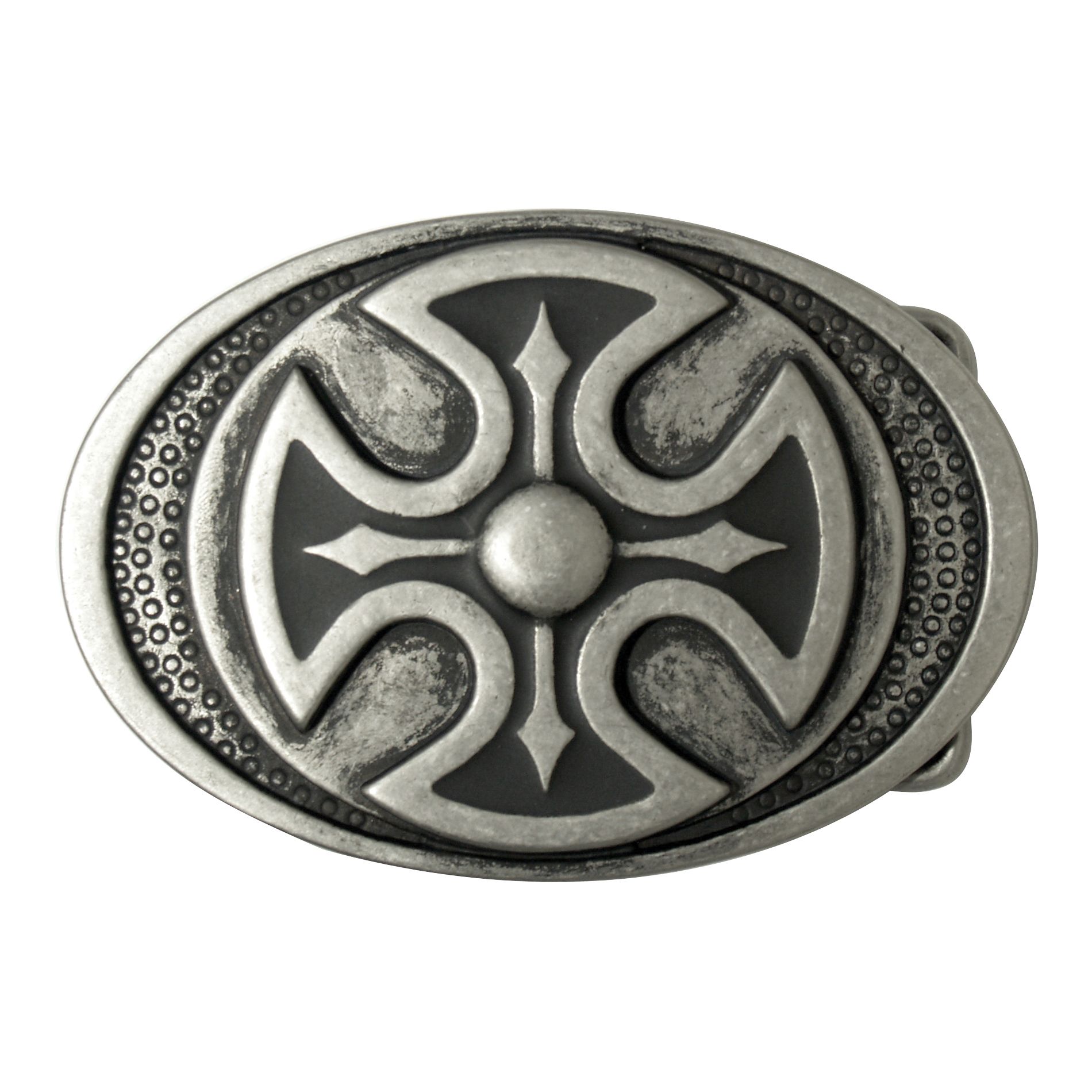 Levi's ® Oval Iron Cross Belt Buckle