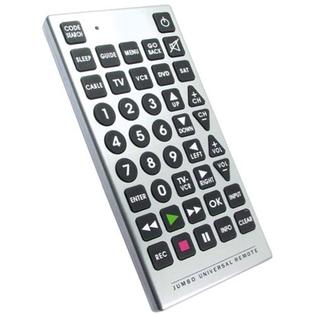Jumbo Remote Control, Silver - TVs & Electronics - Televisions - TV ...