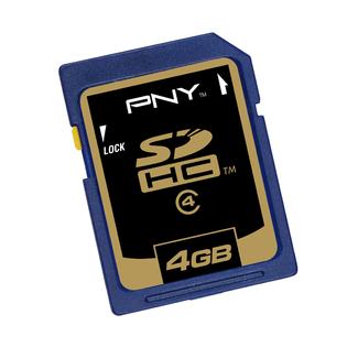 PNY 4GB SD HC Memory Card / Compatible with SDHC Host Devices - TVs ...