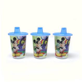 Disney Mickey Mouse 3 Pack Take & Toss Sippy Cups - Baby - Baby Feeding ...