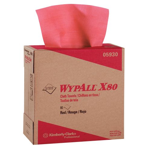 Wypall X80 Towels 80 per Box