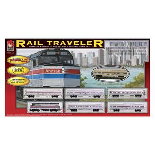 Life Like Rail Traveler Amtrak Passenger Train Set - Toys & Games ...