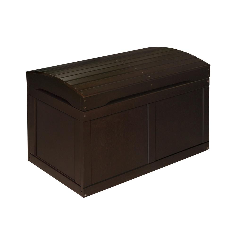 Espresso Barrel Top Toy Chest