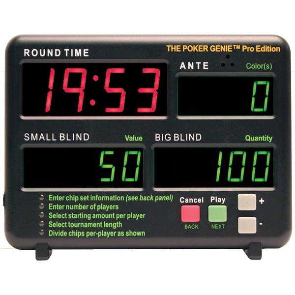 Trademark Poker Poker Genie - Home Tournament Manager Timer - Toys ...
