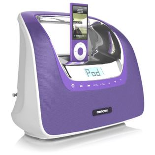 Memorex miniMove™ Boombox for iPod® - Purple - TVs & Electronics ...