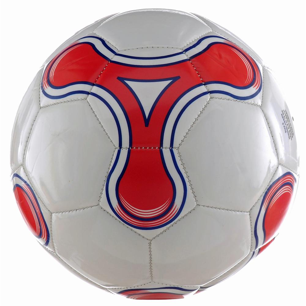 Voit Player Official Size 4 Soccer Ball White/Red Graphic