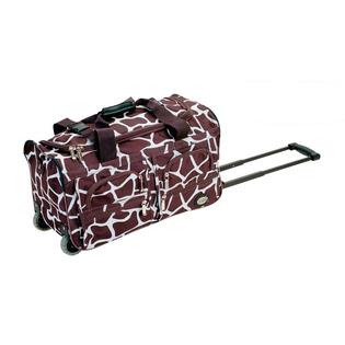 Rockland Fox Luggage 22" ROLLING DUFFLE BAG