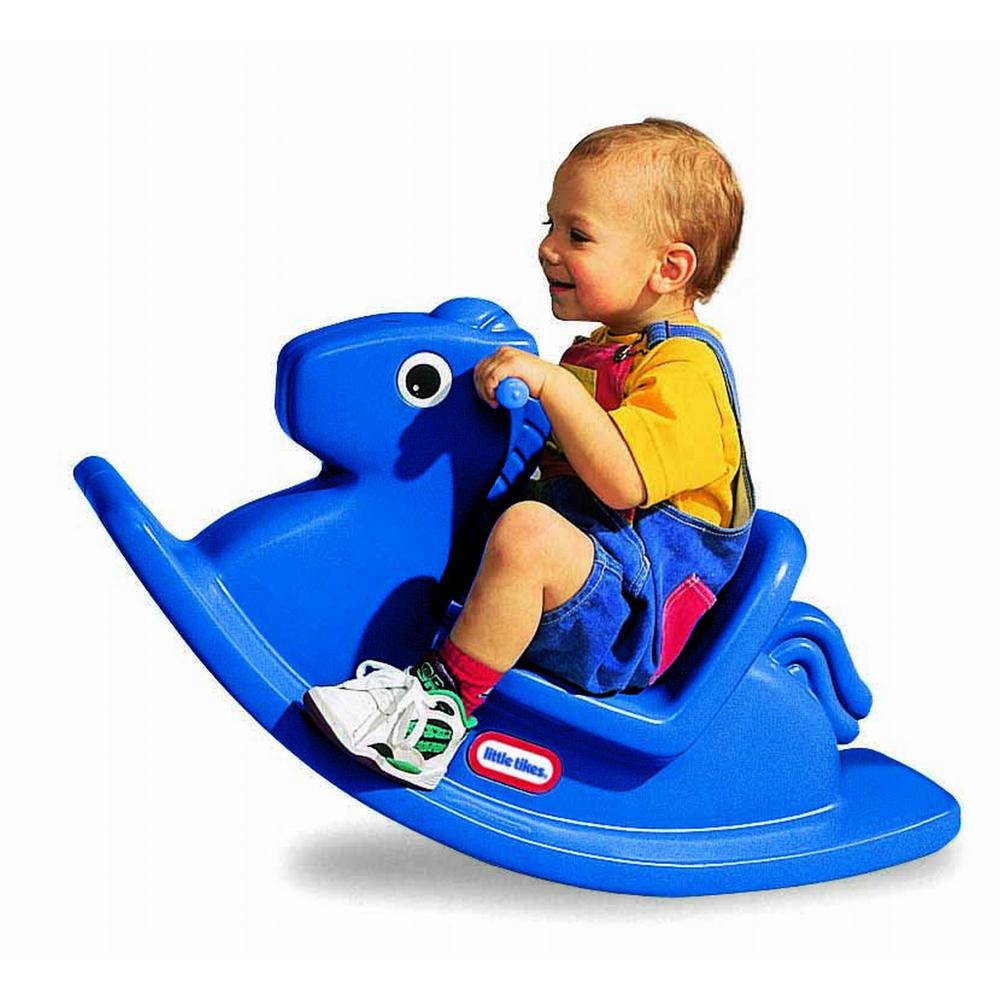Little Tikes Rocking Horse Primary Blue