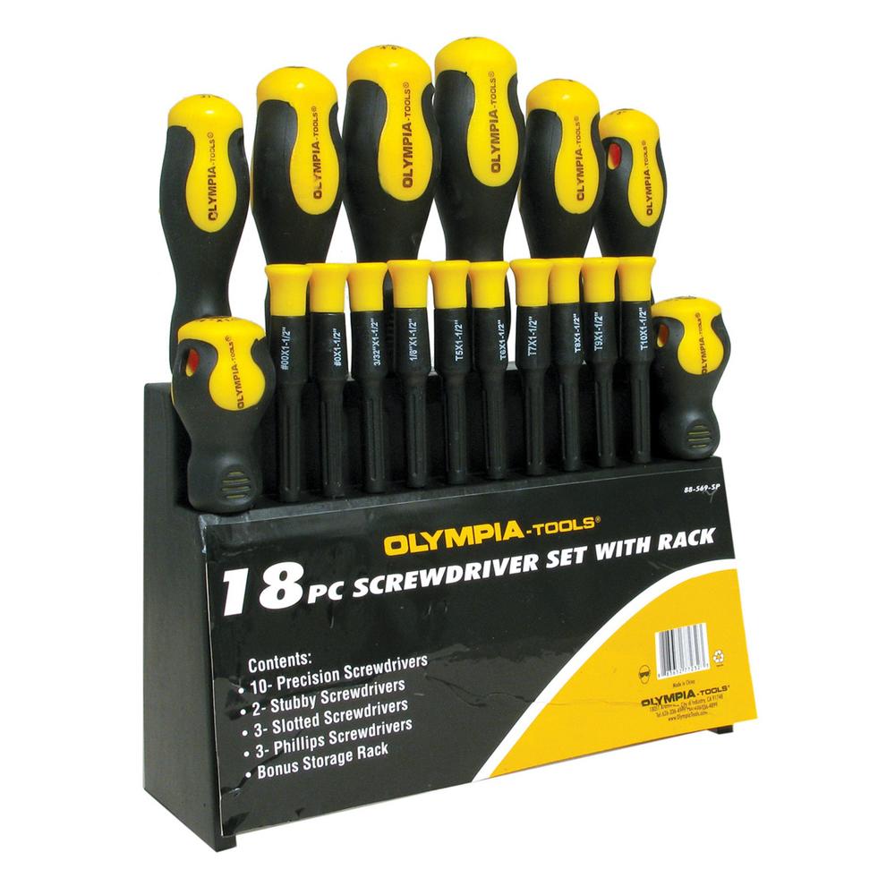 Olympia Tools 18pc Screwdriver Set